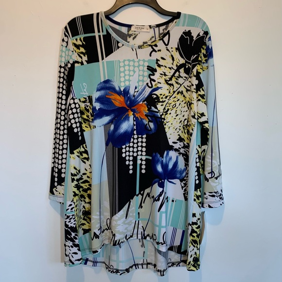 Jess & Jane | Tops | Jess Jane Iris Tunic Top | Poshmark